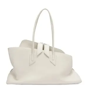 Attico Top-handle Shoulder Bag - Ice