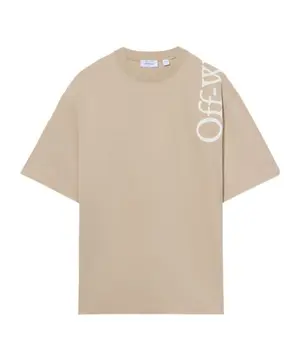 Off-White Bookish Logo-print T-shirt - String