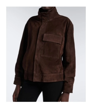 NILI LOTAN Cirque Suede Jacket