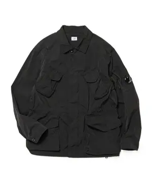 C.P. COMPANY Long-sleeve Casual Jacket - Black