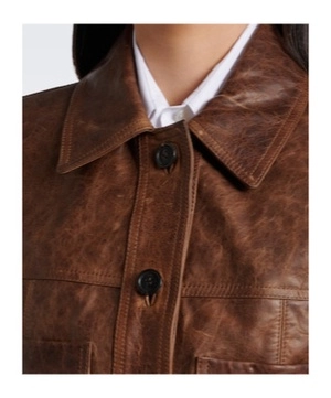 NILI LOTAN Susannah Leather Jacket
