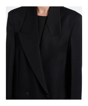 RÓHE Double-breasted Virgin Wool Coat