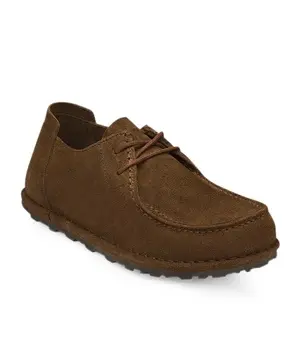 BIRKENSTOCK Suede Lace-up Loafers