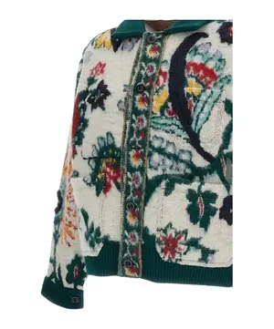 Sacai Floral-patterned Sweater
