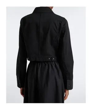Vince Cropped Cotton Jacket