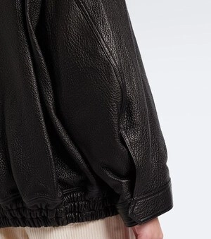 RÓHE Leather Blouson Jacket