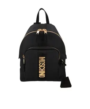 Moschino Cordura Medium Backpack - Black