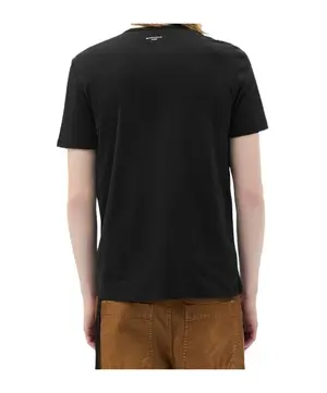 ANN DEMEULEMEESTER Baptist Slogan-print T-shirt - Black
