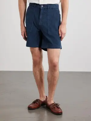CORRIDOR Wide-leg Corduroy Shorts