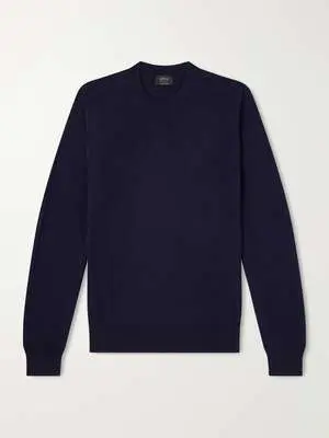 Brioni Cashmere Sweater - Navy