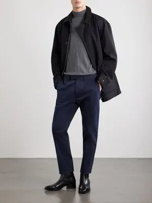 TOM FORD Wool Rollneck Sweater - Gray