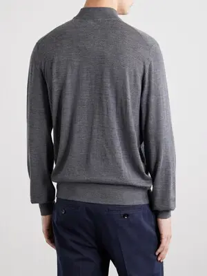 TOM FORD Wool Rollneck Sweater - Gray