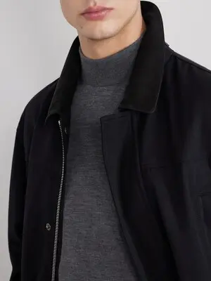 TOM FORD Wool Rollneck Sweater - Gray