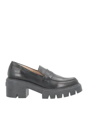 STUART WEITZMAN Leather Chunky Loafers