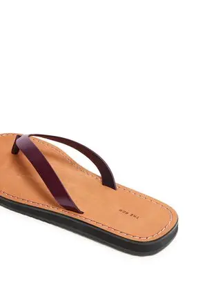 THE ROW City Leather Thong Sandals