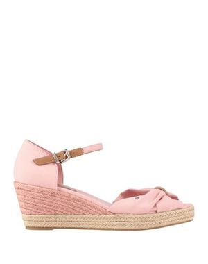 Tommy Hilfiger Sandals Size Cotton, Soft Leather - Pink