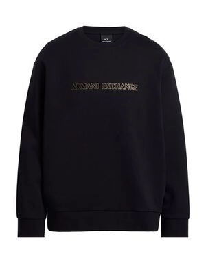 Armani Exchange Sweatshirt Size Cotton, Polyester, Elastane - Black