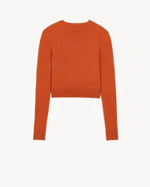 Saint Laurent Crewneck Sweater In Cashmere