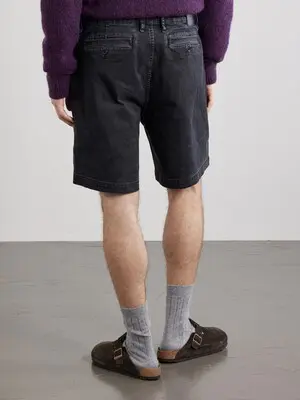 CORRIDOR Spring Wide-leg Denim Shorts