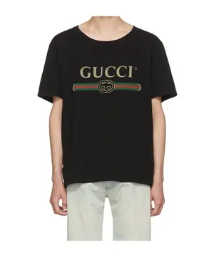 Gucci Oversize Washed T-shirt With Logo