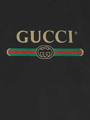 Gucci Oversize Washed T-shirt With Logo