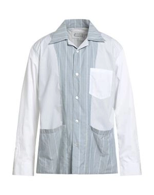 MAISON MARGIELA Shirt Light Size Cotton - Blue