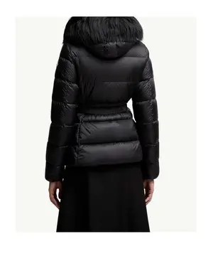 Moncler Boed Fur-trim Hooded Padded Jacket