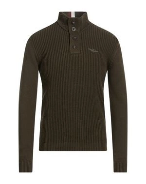 AERONAUTICA MILITARE Sweater Dark Size Cotton - Green