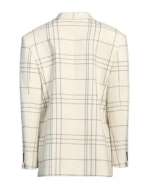 Marni Virgin Wool Flannel Blazer With Tartan Pattern