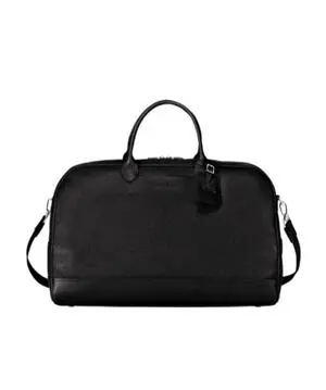Longchamp Logo Travel Bag - Black