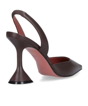 Amina Muaddi Pointed-toe High-heeled Sandals