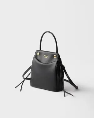 Prada Carry Mini Leather Handbag