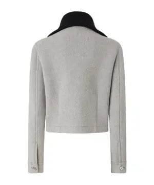 Pinko Ribbed-collar Jacket