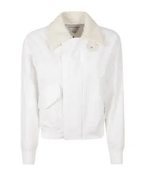 Bottega Veneta Cotton Blouson - White