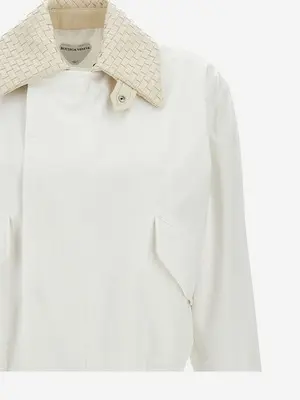 Bottega Veneta Cotton Blouson - White