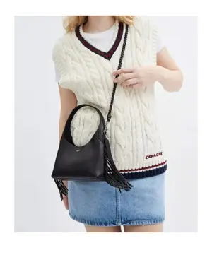 COACH Leather Shoulder Bag