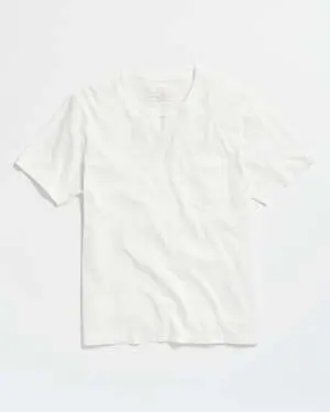 Billy Reid Washed Tee - White