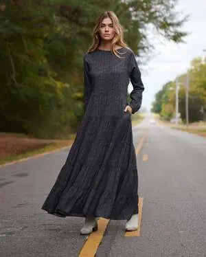 Billy Reid Gibson Hummingbird Dress - Black
