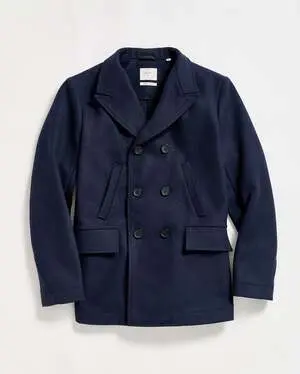 Billy Reid Bond Peacoat - Navy