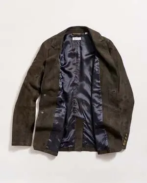 Billy Reid Fringe Suede Blazer