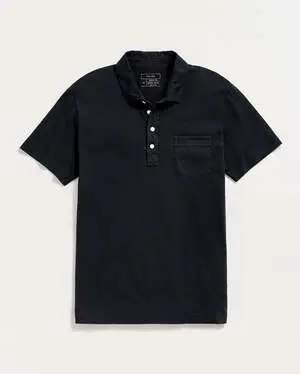 Billy Reid Pensacola Polo - Black