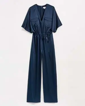 Billy Reid Silk Jumpsuit