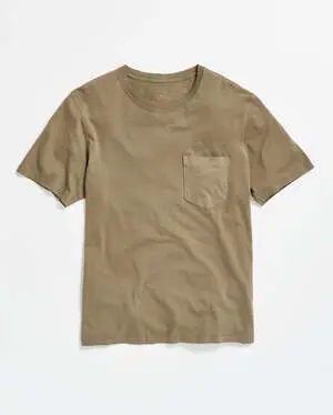 Billy Reid Washed Tee - Green