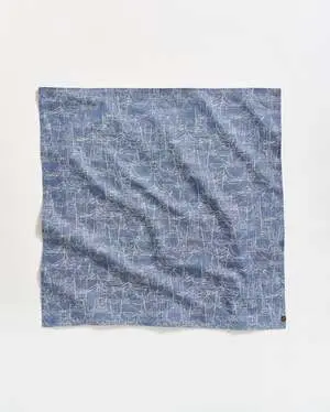 Billy Reid Melange Shrimp Boat Bandana