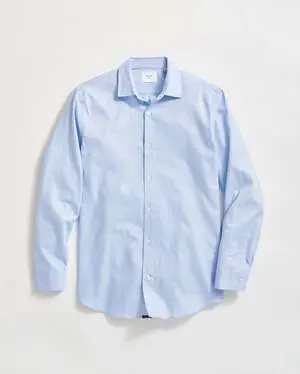 Billy Reid Oxford Hutcheson Dress Shirt - Blue