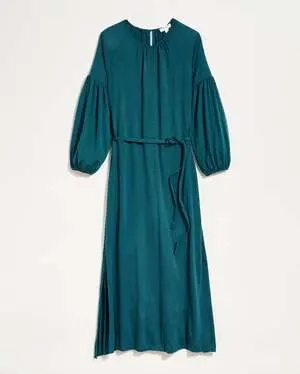 Billy Reid Keyhole Midi Dress - Teal