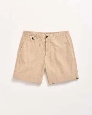 Billy Reid Slub Cotton Short - Tan