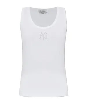 SPORTY  RICH Sleeveless Vest - White