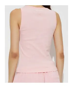 SPORTY  RICH Sporty & Rich Sleeveless Vest With 'ny' Logo Detail