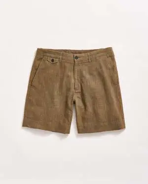 Billy Reid Slub Cotton Moore Short